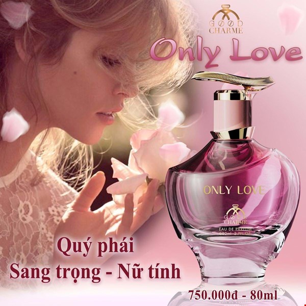 Nước Hoa Nữ Good Charme Only Love 80ml